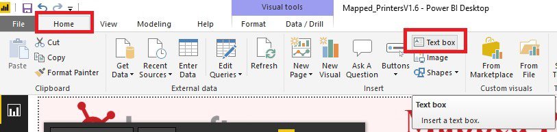 Power BI Title Padding Work Around Enhansoft