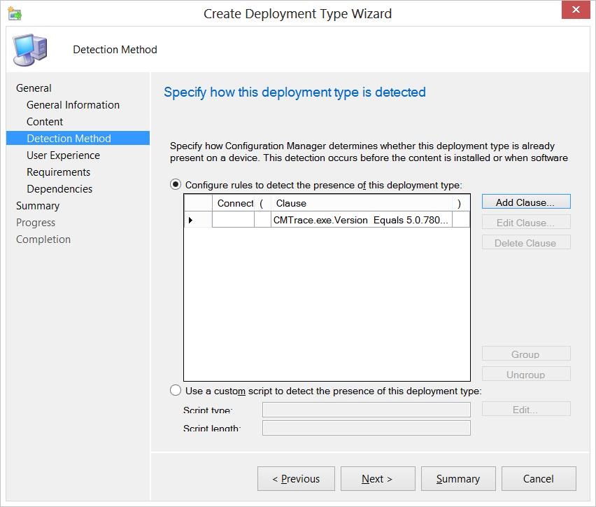 Using Sccm 2012 Application Model To Install Cmtrace File Version Enhansoft 